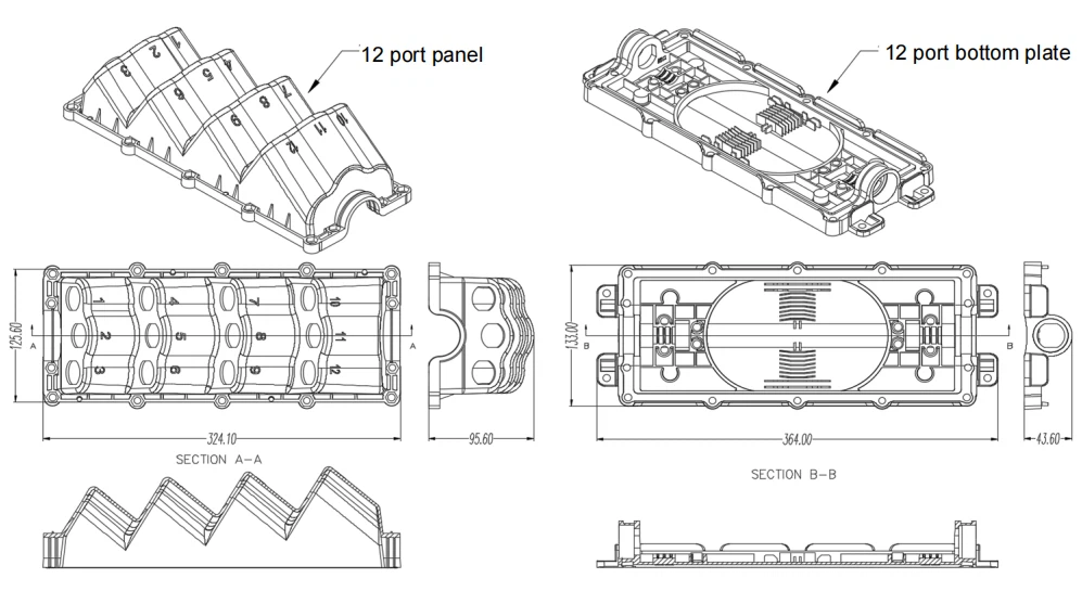 OptiTap MST Multiport Fiber Terminal