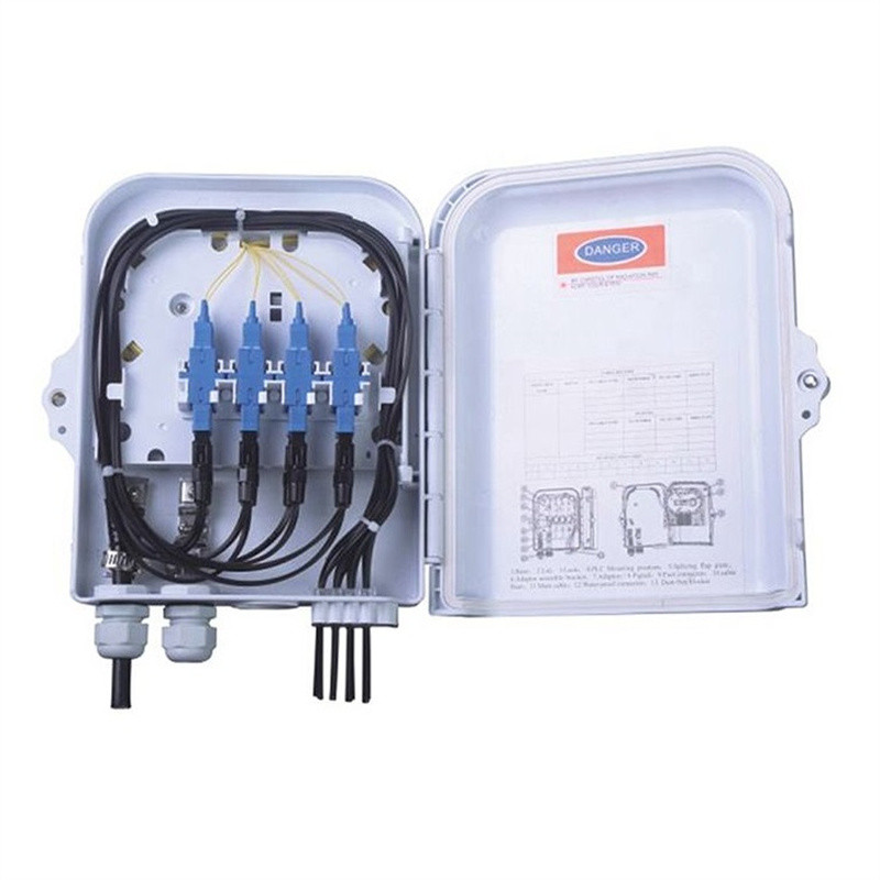 Network Distribution Box 4586 8 Port FTTH Fiber Optic Distribution Box ...